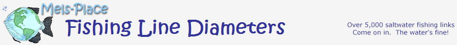 Mels-Place.com - Monofilament, Copolymer, Fluorocarbon & Braided ...